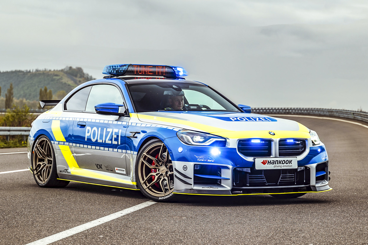 Run, we dare you - The AC Schnitzer TUNE IT! SAFE! This BMW M2 police car is next-level cool.