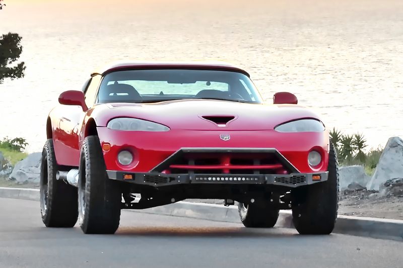Lifted Dodge Viper Ned Dunphy Dishes On Building SXM Dodge Viper For